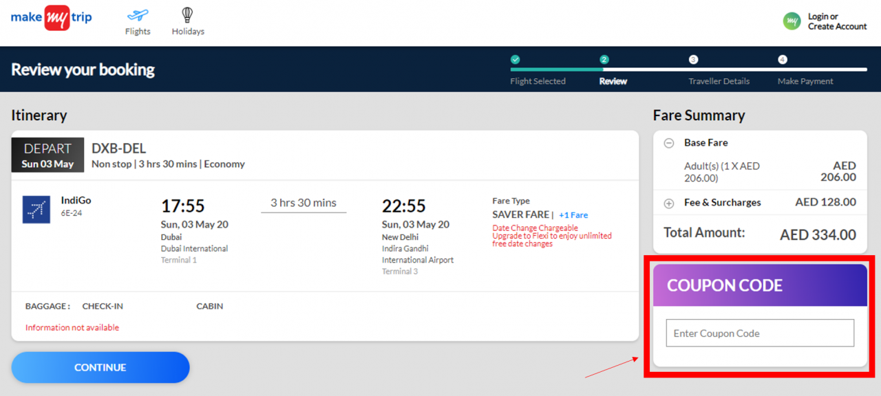 MakeMyTrip Coupon Codes 2024 كود خصم ميك ماي تريب وكوبونات حصرية عبر الموفر